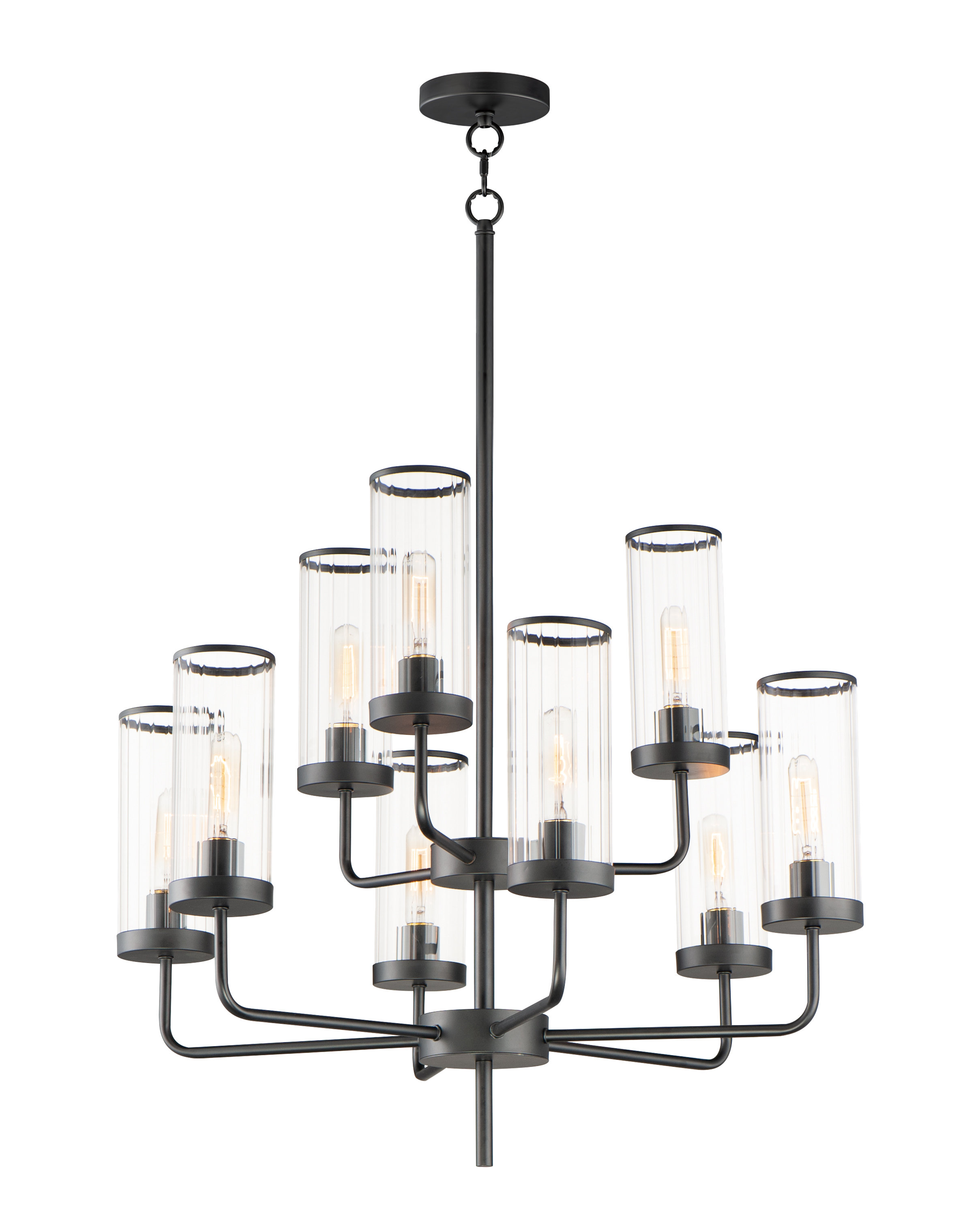 Wade Logan® Blaugh 9 - Light Shaded Classic Chandelier | Wayfair