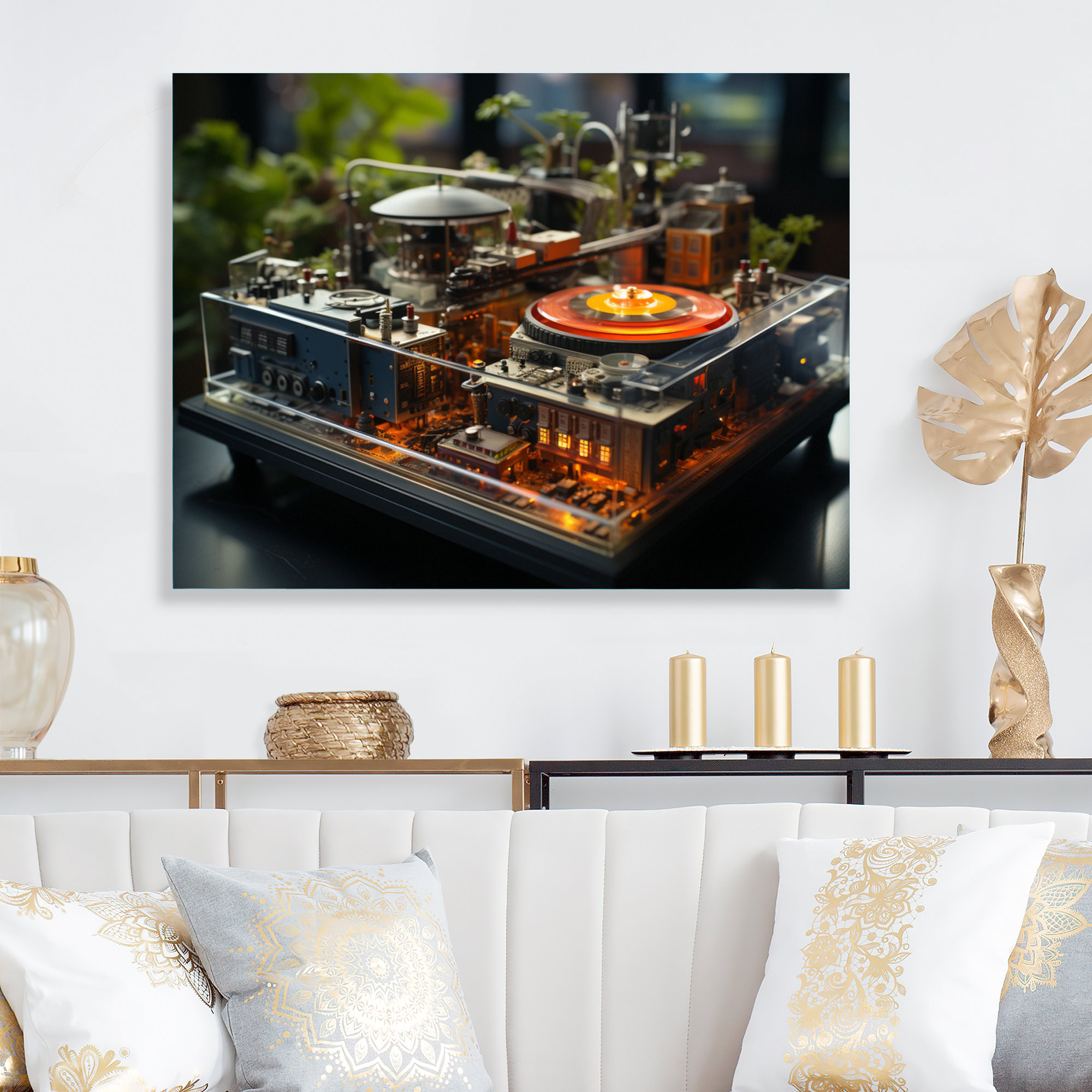 Winston Porter Vinyl Macro Photography II - Vinyl Records Metal Art ...