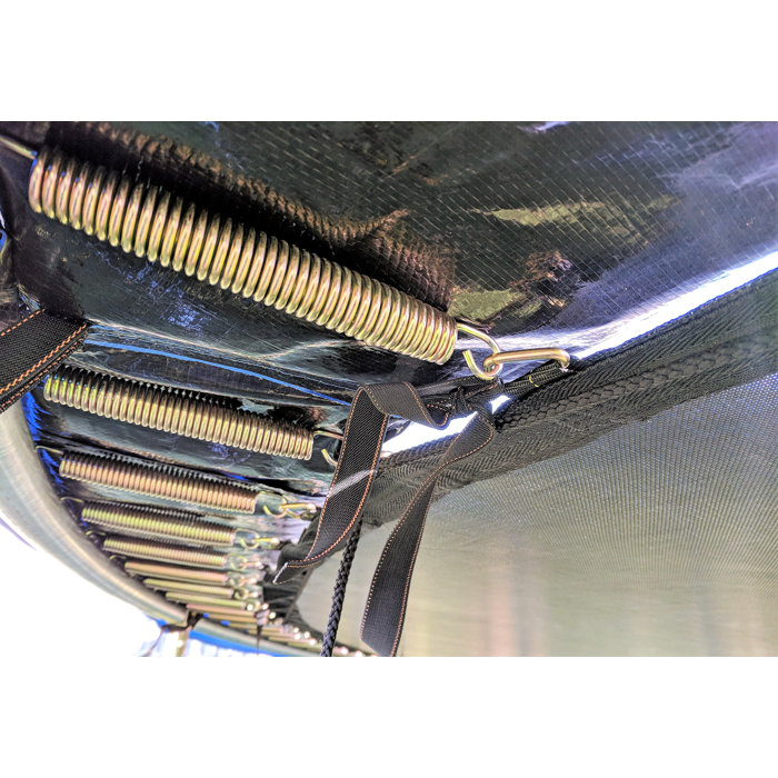 AirZone Play Backyard Jump 15' Round Trampoline with Safety Enclosure ...