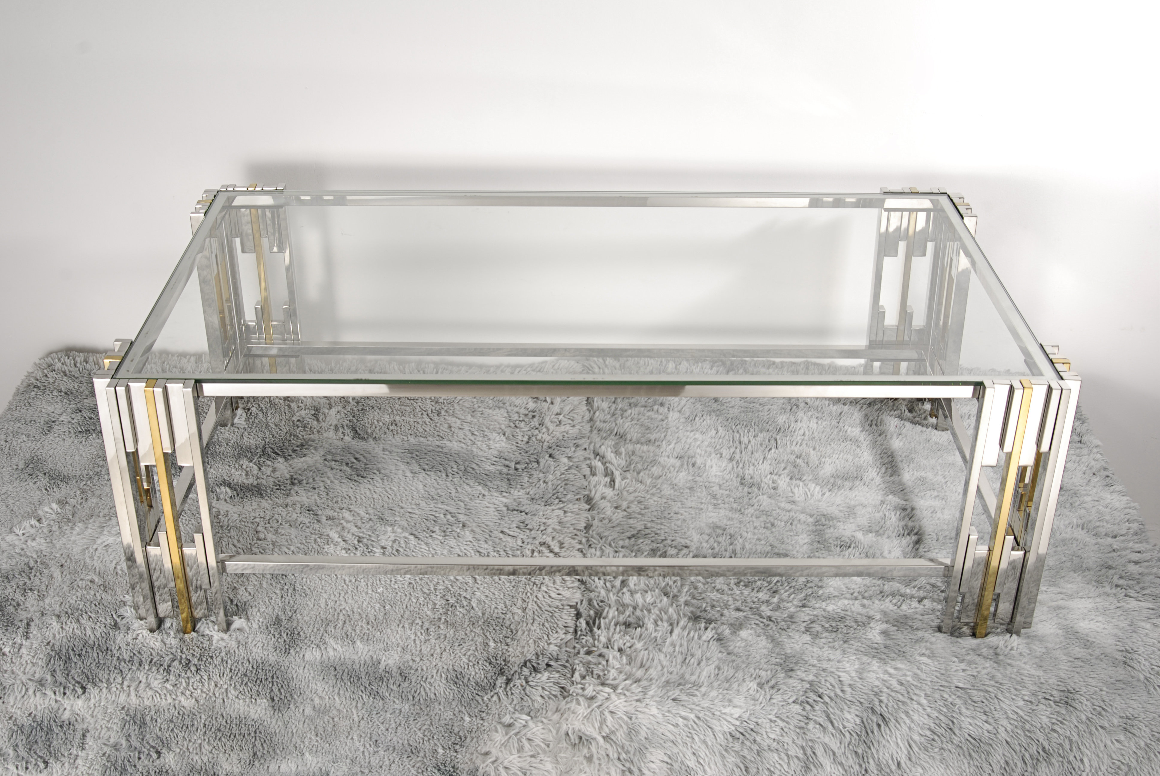 Mercer41 Inc Stainless Steel 52" Coffee Table | Wayfair