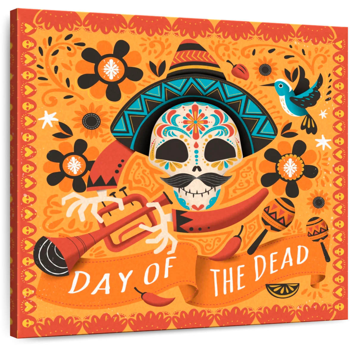 The Holiday Aisle® Lelend Mexican Day Of The Dead | Wayfair