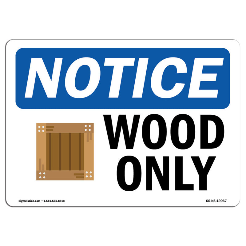 SignMission Wood Only Sign - Wayfair Canada