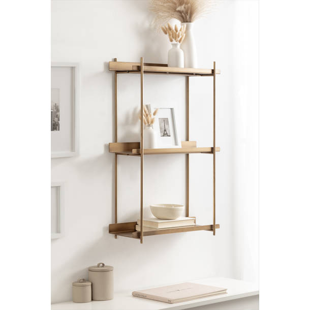 Kate and Laurel 3 Piece Solid Wood Tiered Shelf - Wayfair Canada