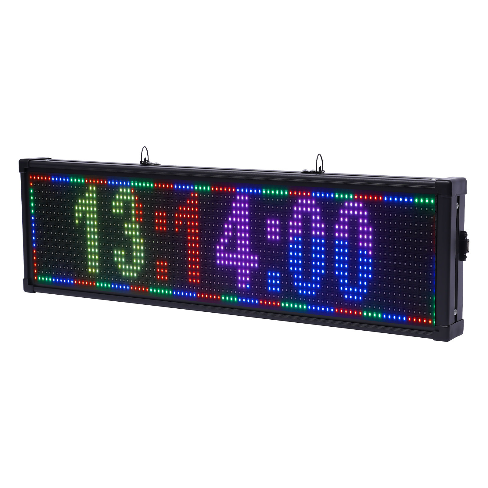 Trinx Deambra 27'' LED Sign Scrolling Programmable Outdoor Sign | Wayfair