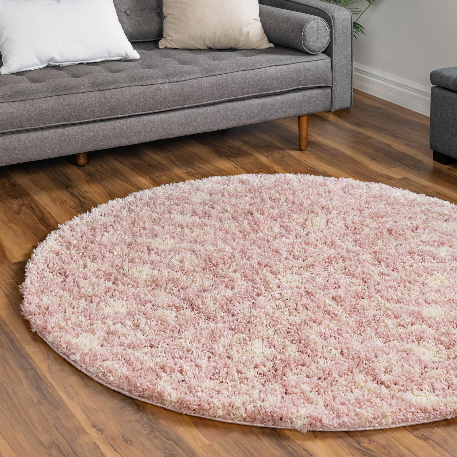 Langley Street Griego Machine Woven Performance Light Pink Rug ...