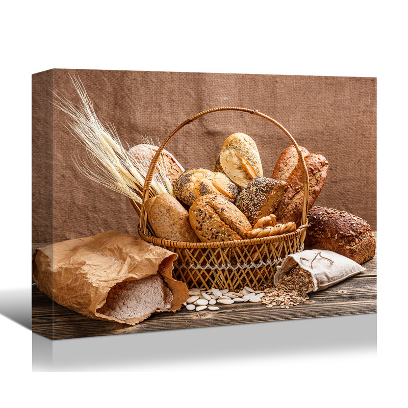 August Grove® Framed Canvas Wall Art Decor Painting For Kitchen,Dining ...