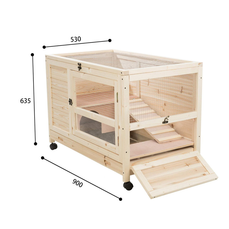 Tucker Murphy Pet™ Tenley 81 Square Feet Chicken Coop with Nesting Box ...