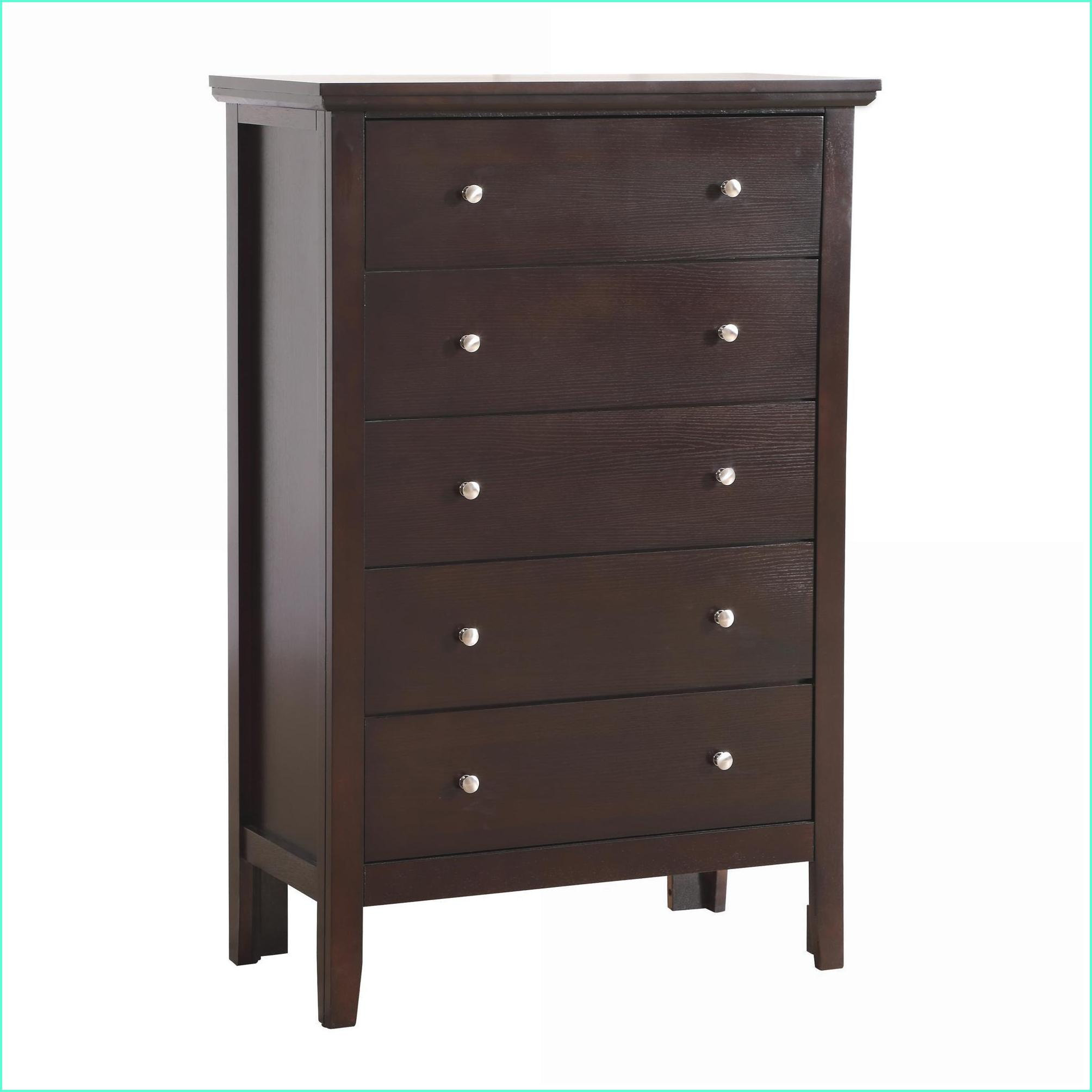 Latitude Run® Chests & Wardrobes, Contemporary Espresso Chest with ...