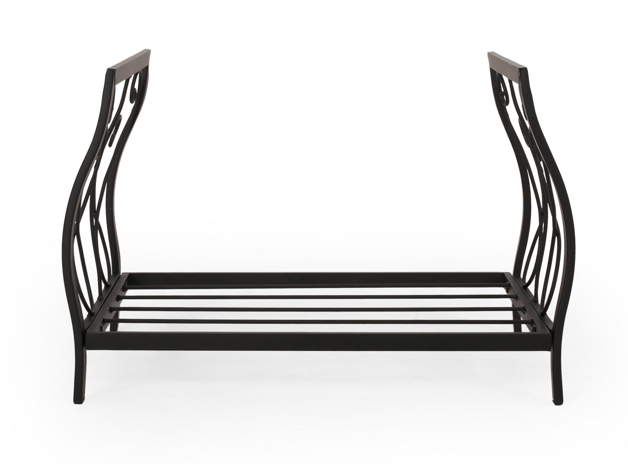 Winston Porter Bishop Iron Log Carrier | Wayfair