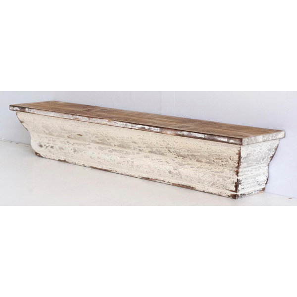 Ophelia & Co. Ekstrom Poplar Solid Wood Floating Shelf & Reviews | Wayfair