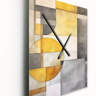 Ivy Bronx Yellow And Grey Intersecting Realities I - Abstract Shapes ...