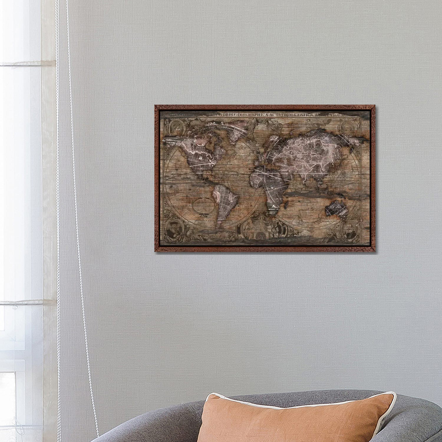 Trent Austin Design Vintage Art World Map | Wayfair.co.uk