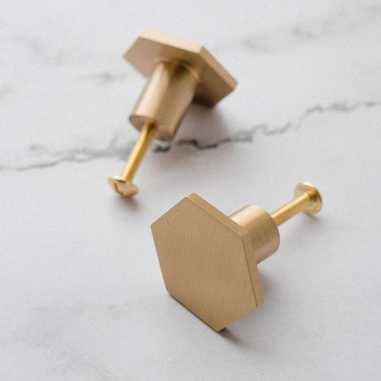 Fairmont Park Continuum 3mm Length Geometric Knob | Wayfair.co.uk