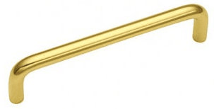 D. Lawless Hardware 4" Wire Pull - Polished Solid Brass - Wayfair Canada