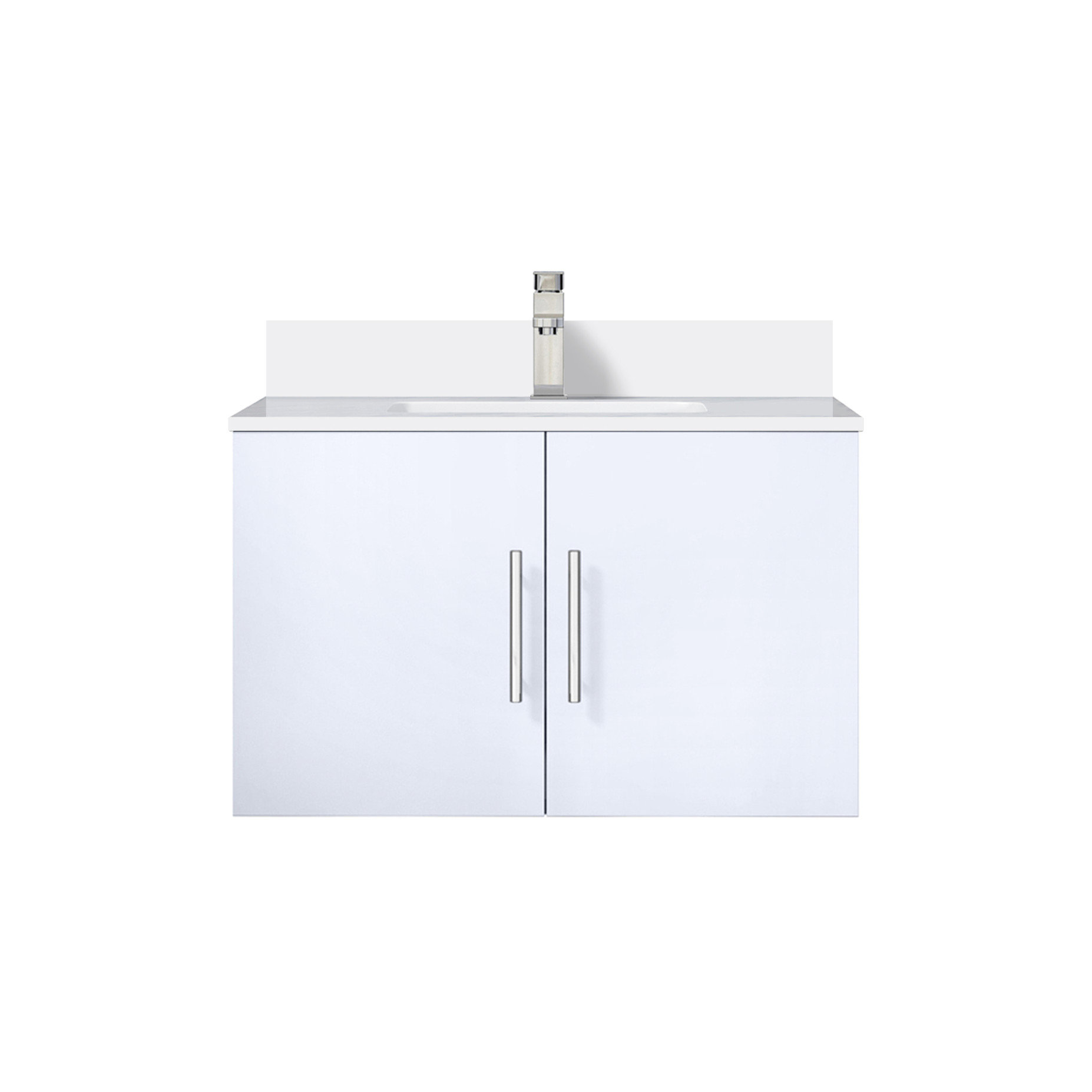 Latitude Run® 30 In. W Bath Vanity, 22 D With Cultured Marble Top ...