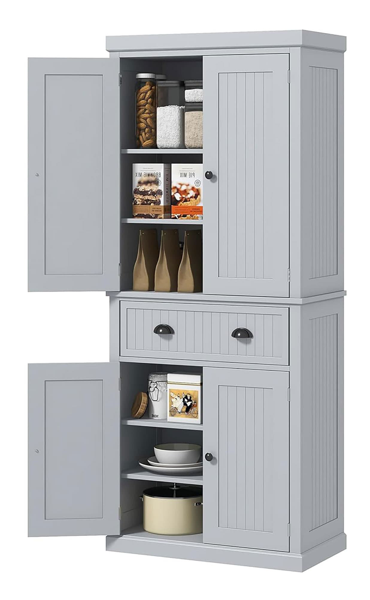 Red Barrel Studio® Ahlayah 72" Kitchen Pantry | Wayfair