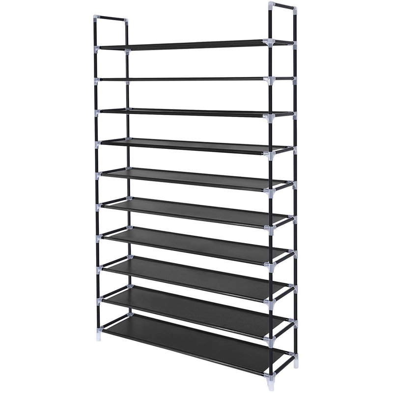Rebrilliant 50 Pair Shoe Rack & Reviews | Wayfair