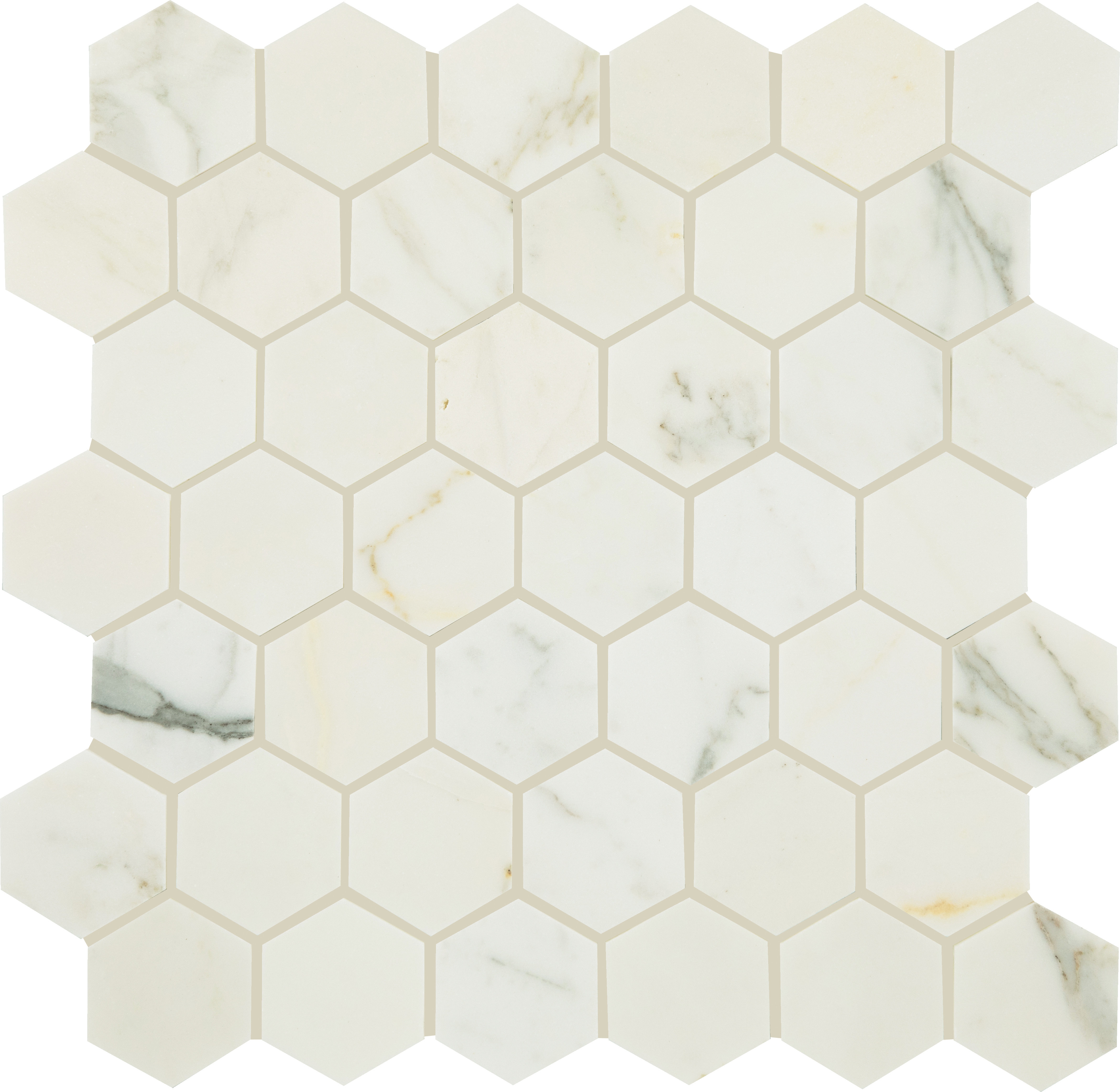 Daltile 12" x 12" Natural Stone Honeycomb Mosaic Wall & Floor Tile ...