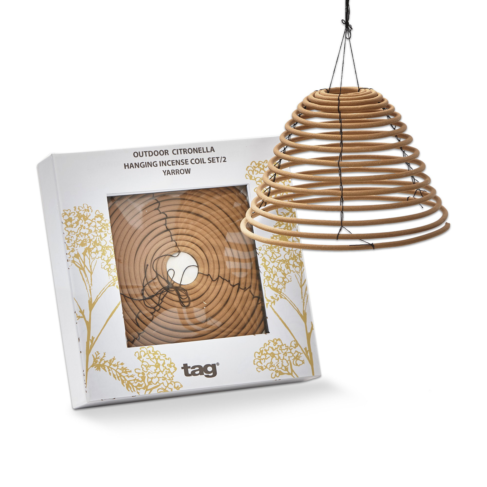 TAG Yarrow Citro Hanging Coil S/2 | Wayfair