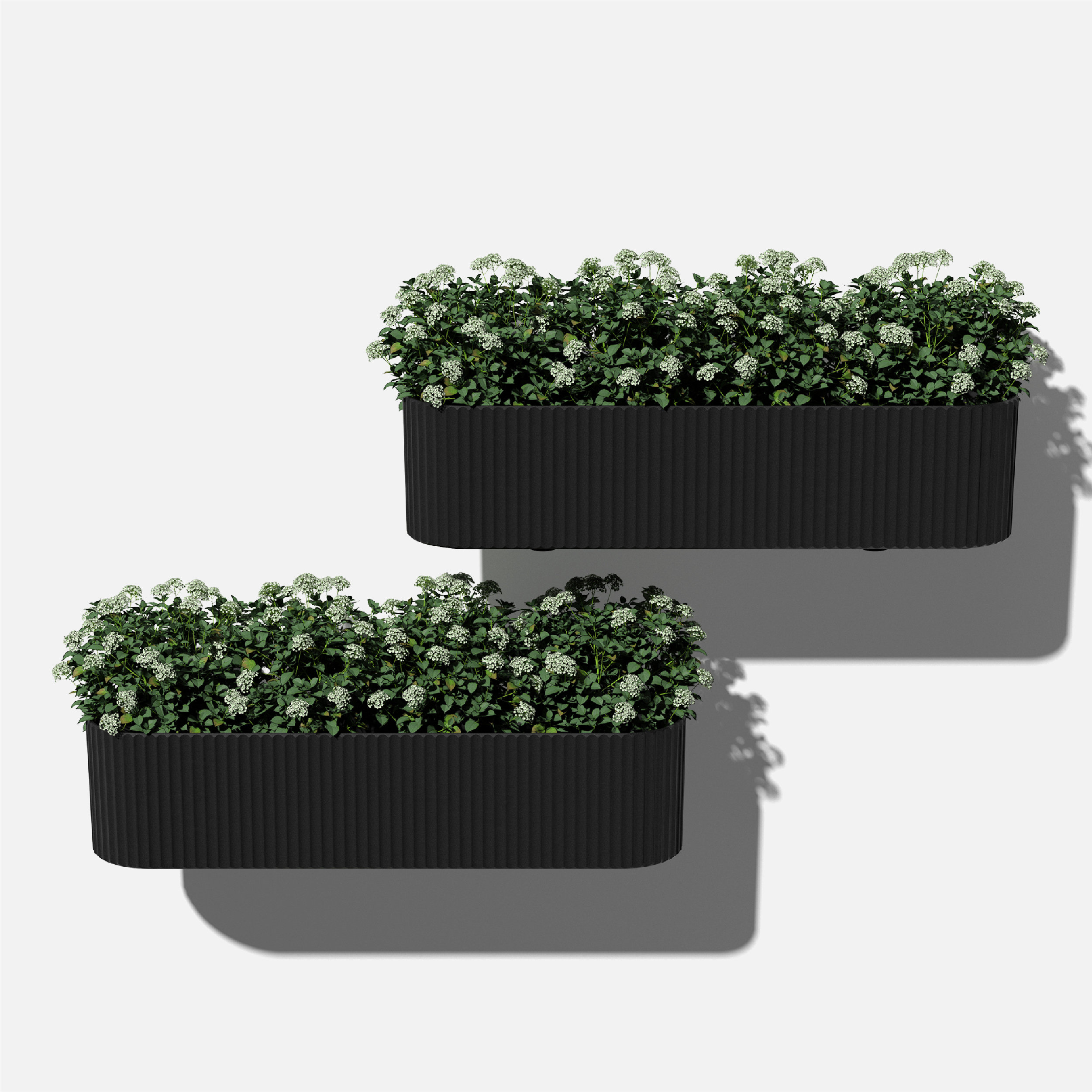 Veradek Demi Series Railing Planter 36" Planter & Reviews | Wayfair