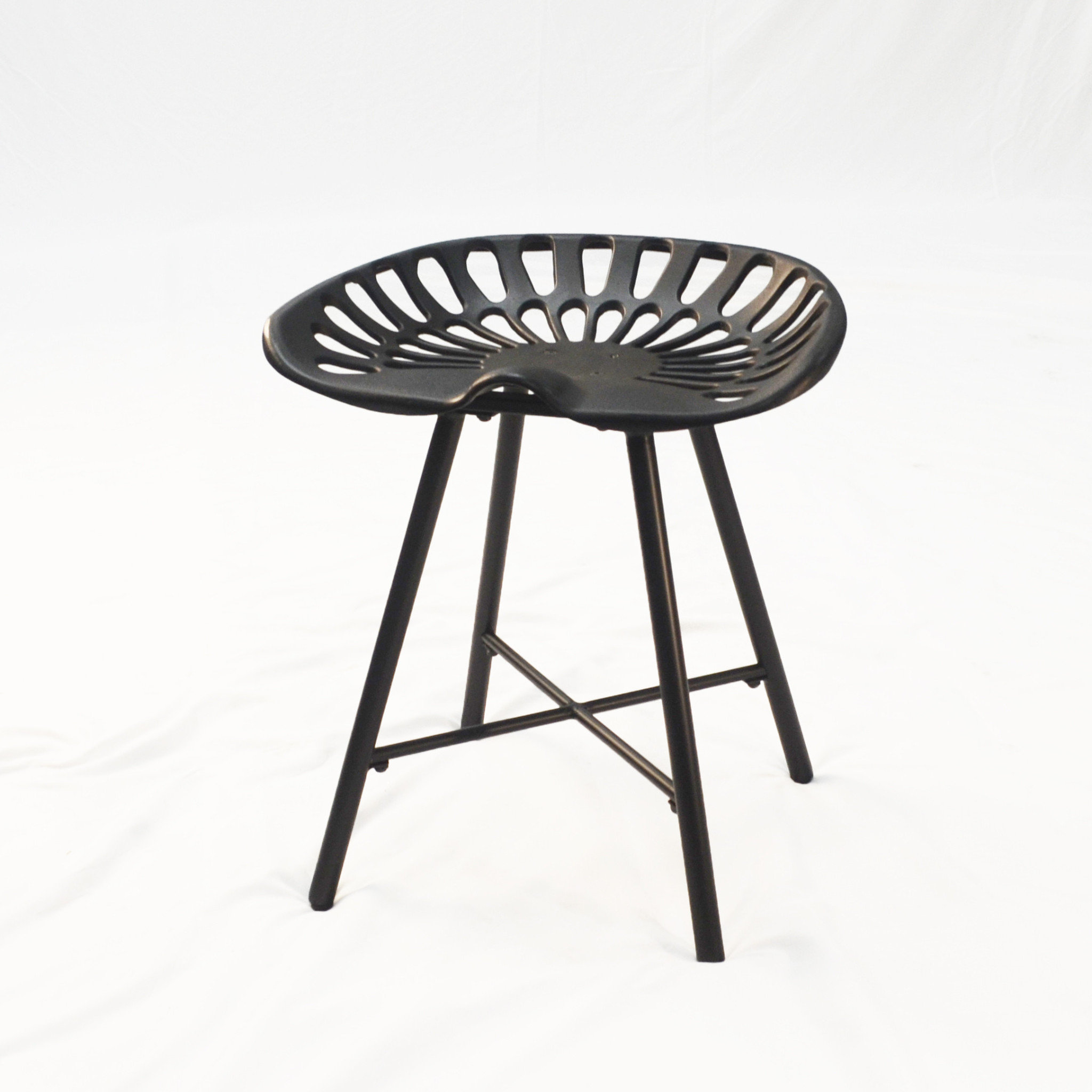 Corrigan Studio® 18" Metal Backless Chair | Wayfair