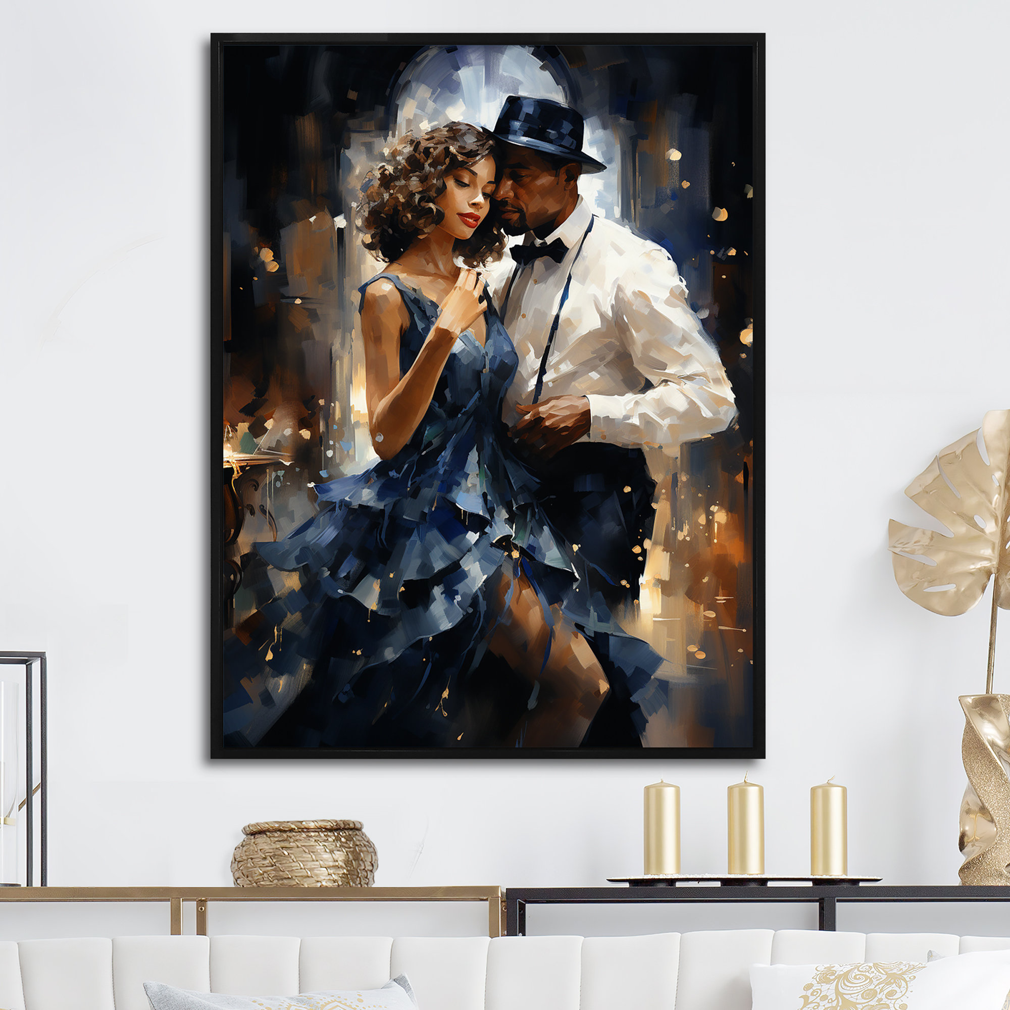 Winston Porter " Harlem Renaissance Jazz Age Sonata Couple I " | Wayfair