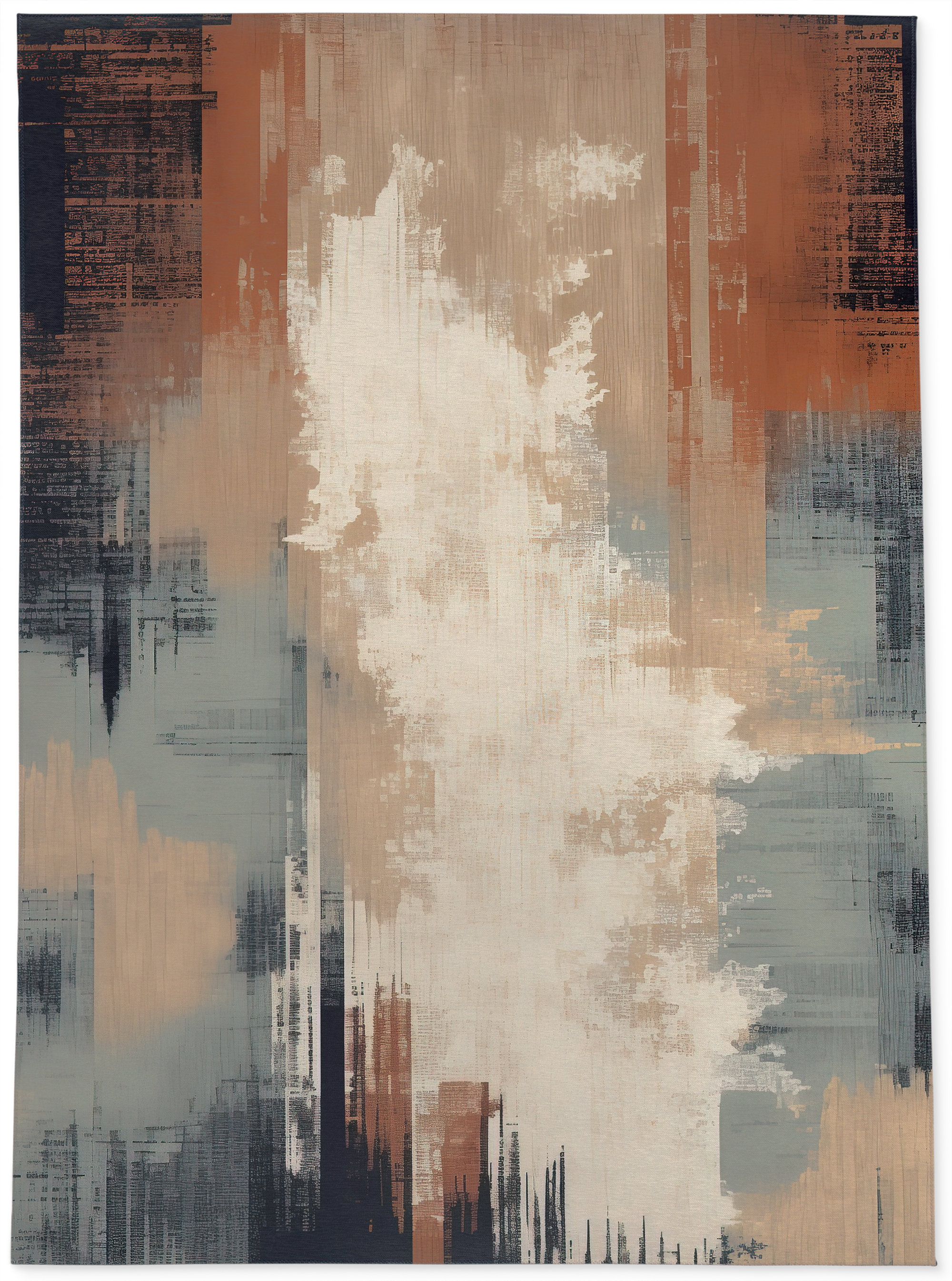 KAVKA DESIGNS Mark Rectangle Water Resistant Chair Mat with Standard/No ...