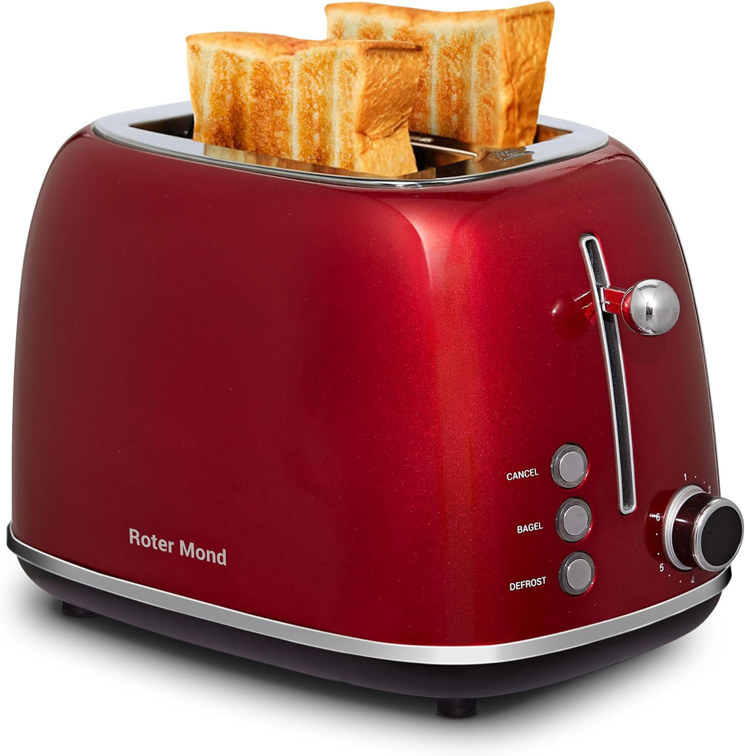 Amaxot 2 Slice Toaster Stainless Steel Toaster with Bagel | Wayfair