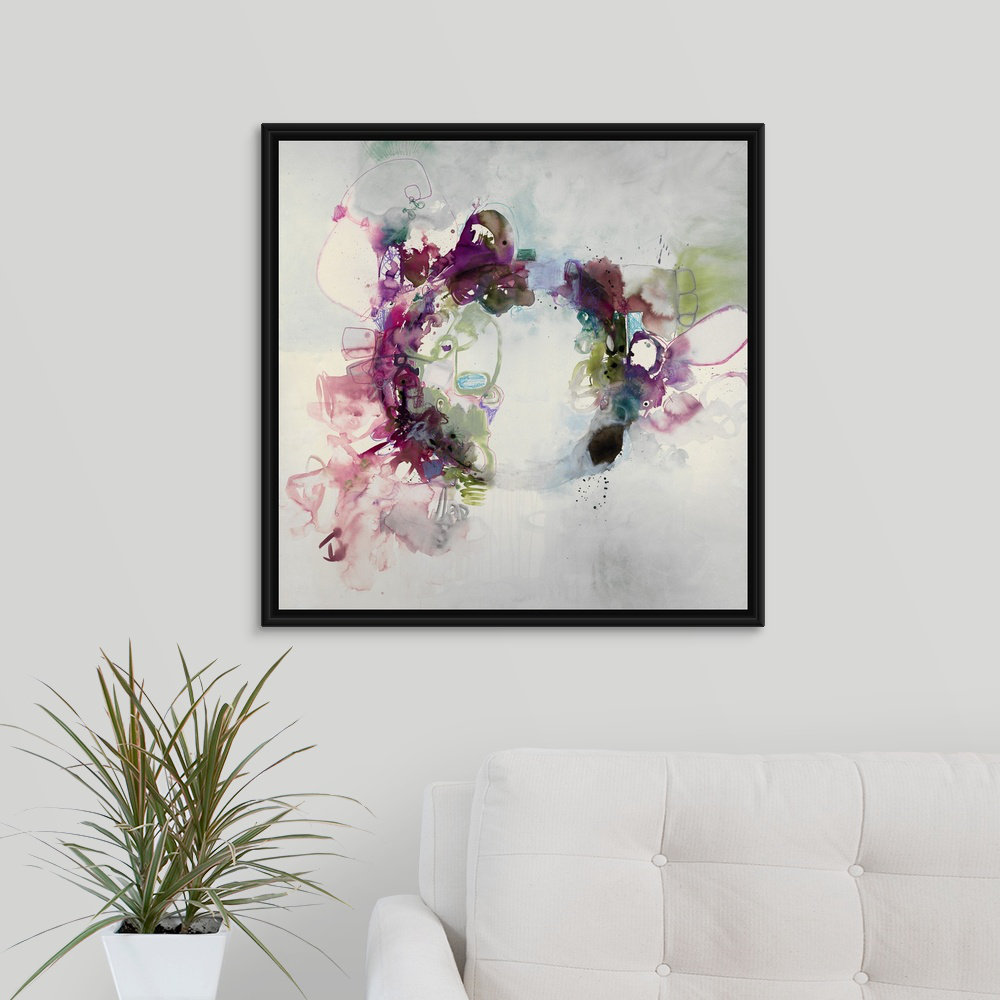Orren Ellis 'The Only Pretty Ring Time III' Painting on Canvas ...