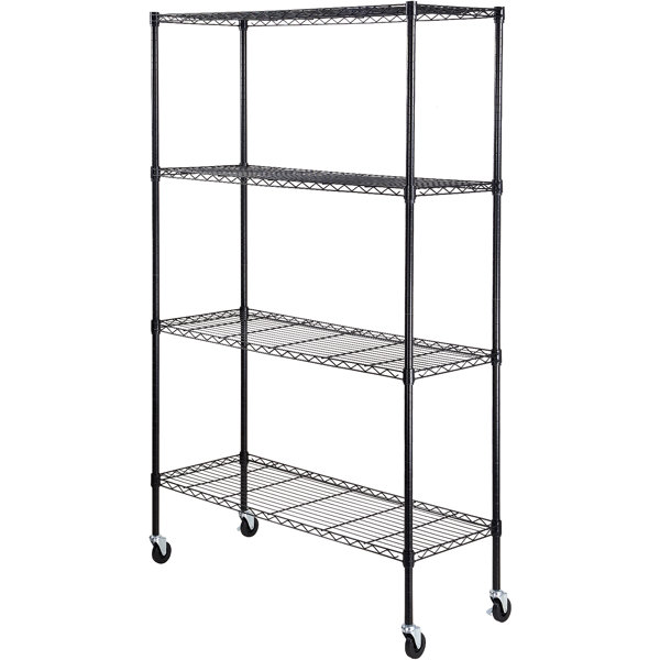 Rebrilliant Marianus 47.2'' W Steel Height -Adjustable Shelving Unit ...