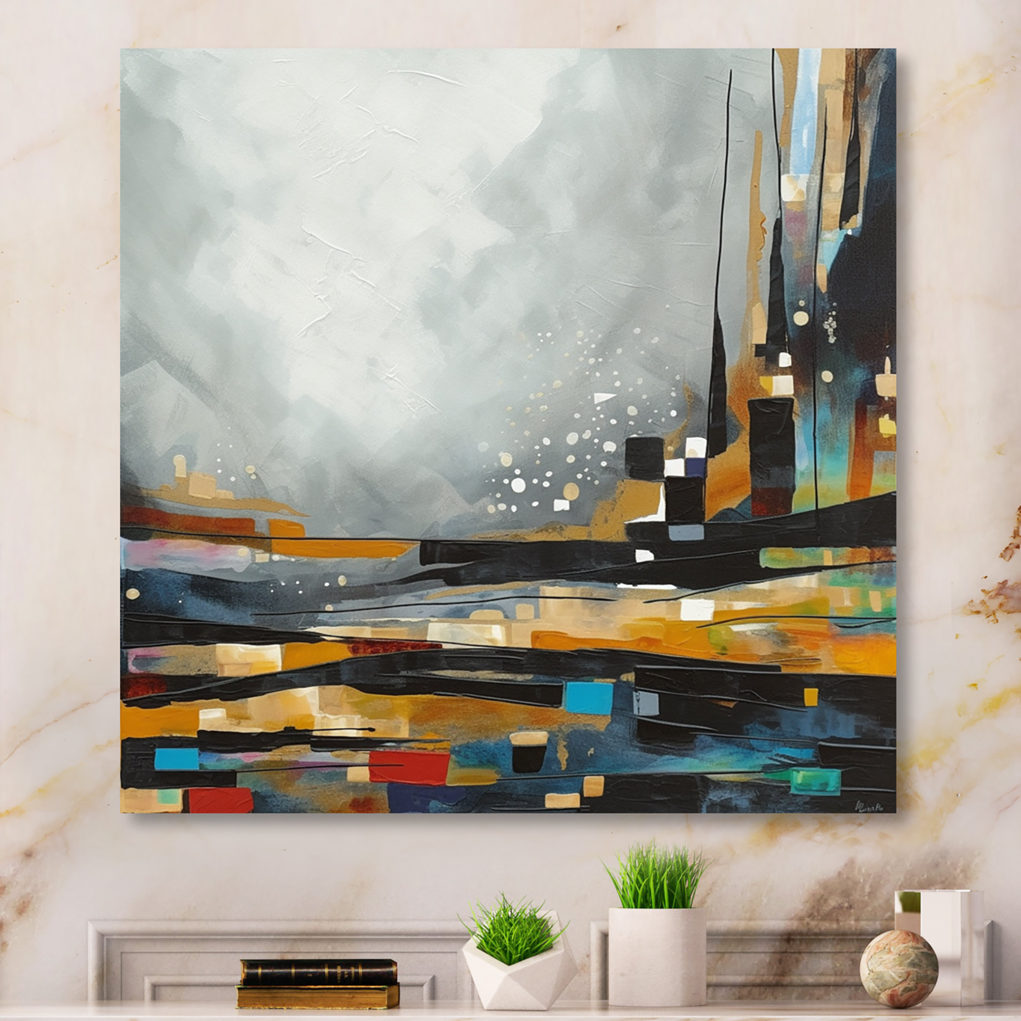 Ivy Bronx Beyond Nature I - Unframed Graphic Art on Metal | Wayfair