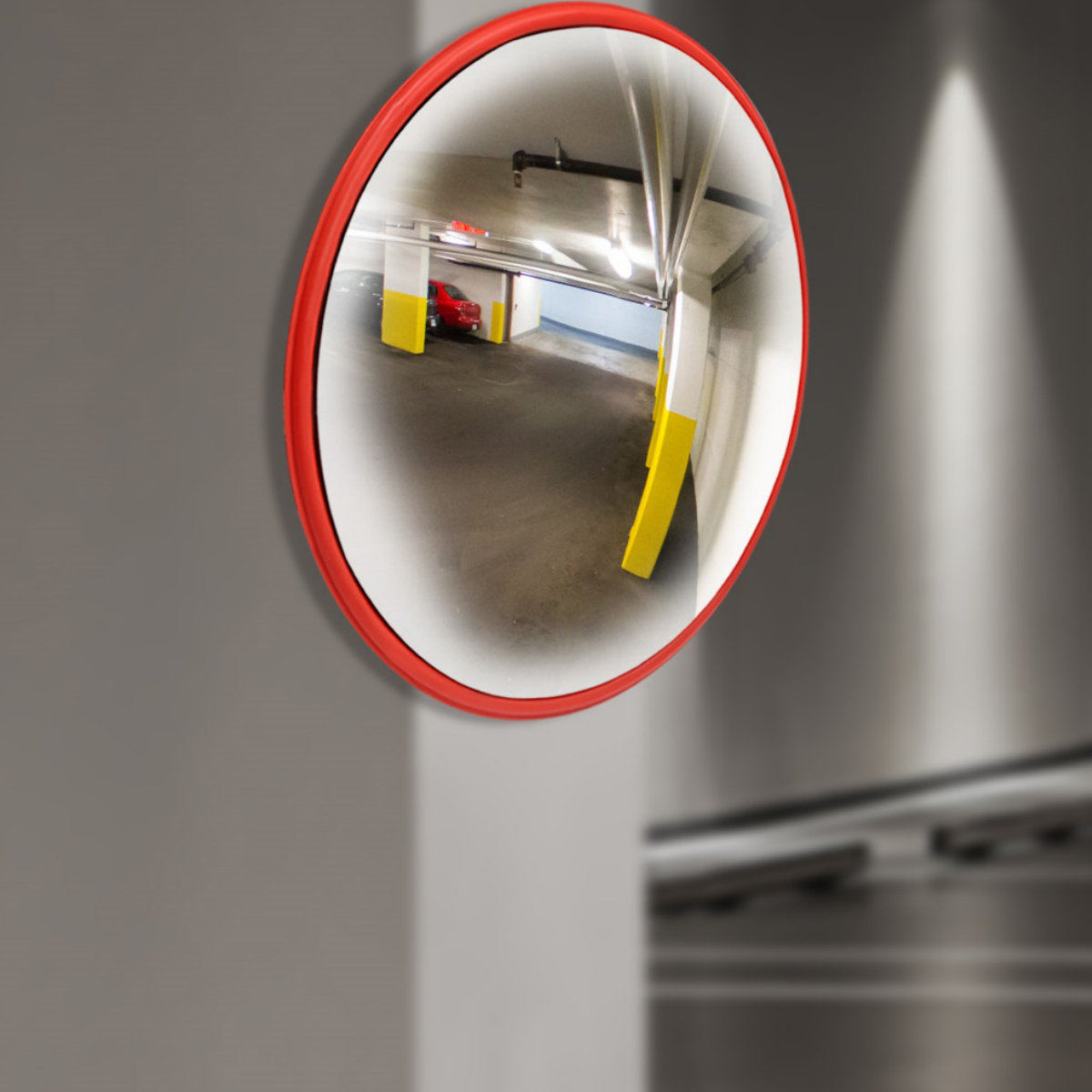 Ebern Designs 24 Inch Safety Convex Mirrors For Corner Indoor (1 Pieces ...