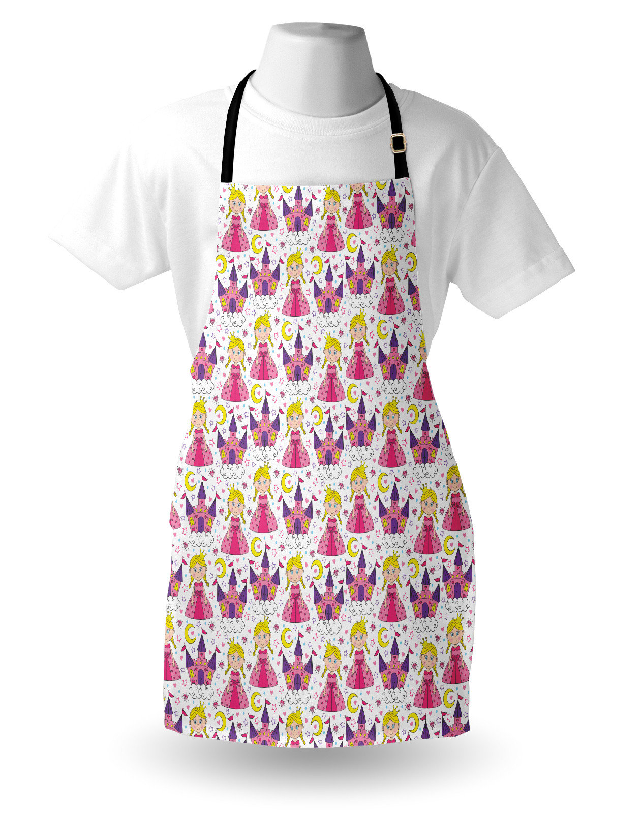 Bungalow Rose Fantasy World Apron Unisex Cartoon and Castle Adult Size ...