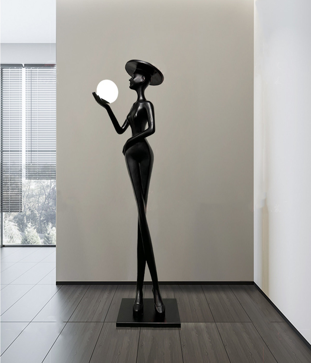 STONE DRAGON TILE ARTS LLC Nordic Fiberglass Abstract Human - Form Art ...