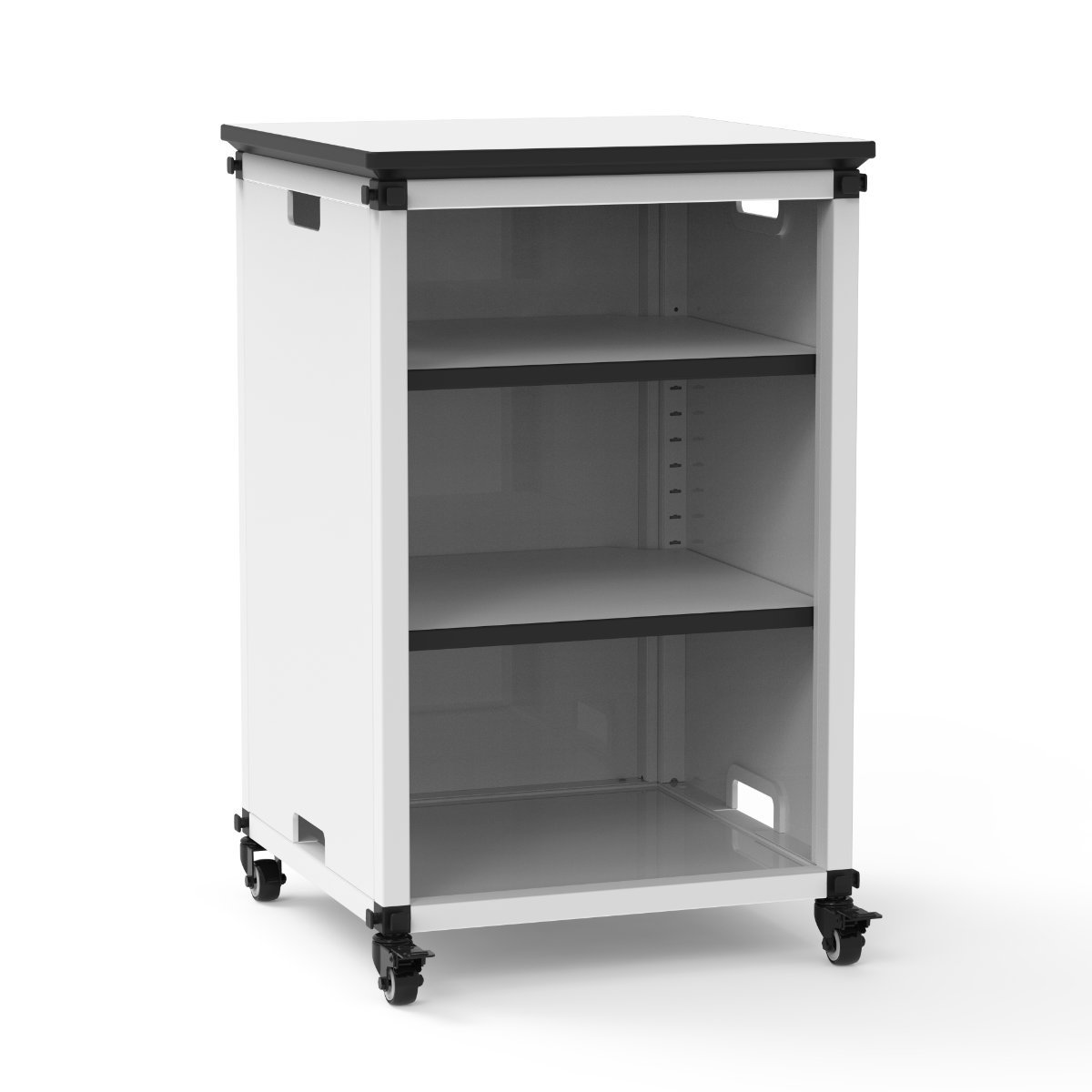 Luxor Modular Classroom Bookshelf - Narrow Module With Casters And ...