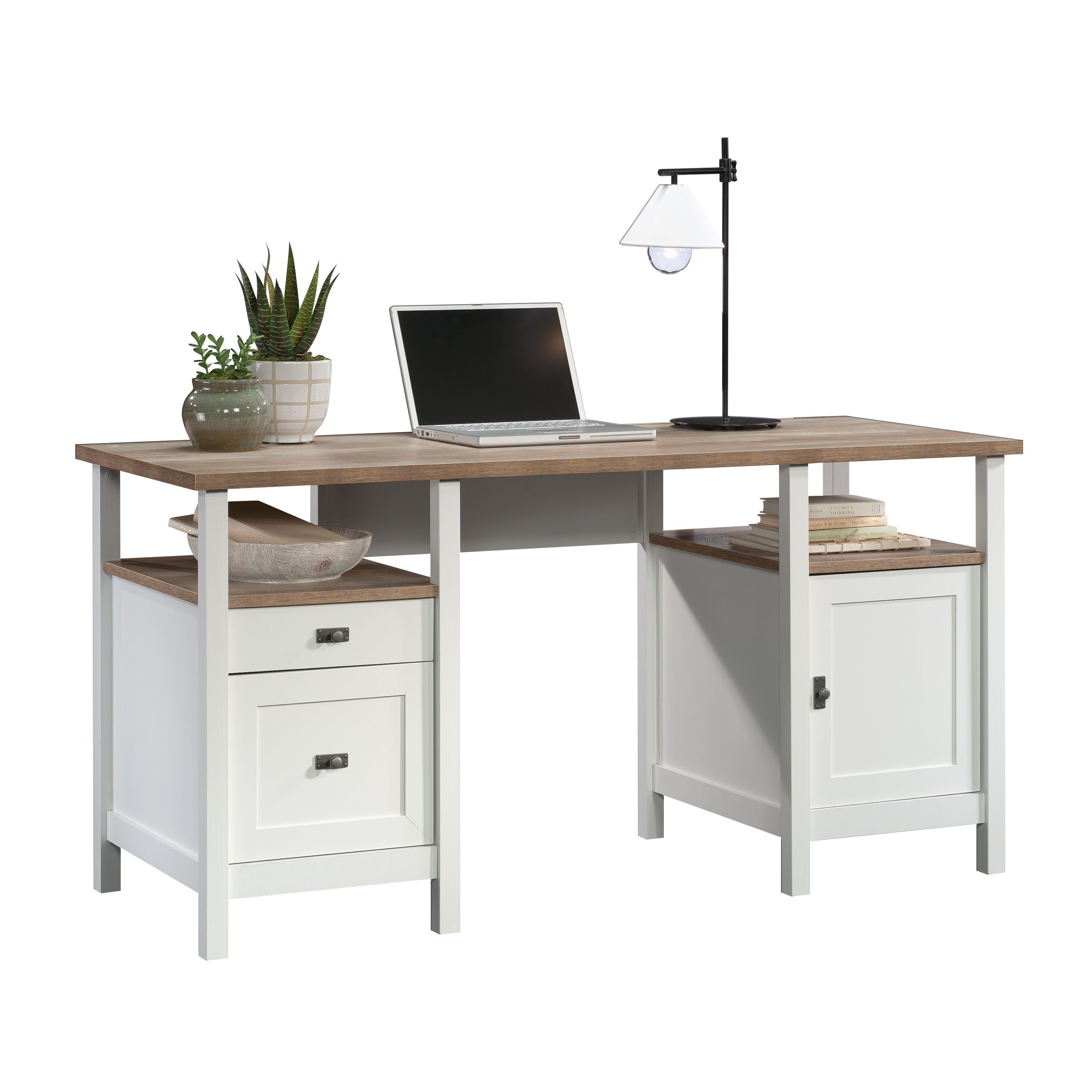 Lark Manor Cottage Road Desk Wh - Wayfair Canada