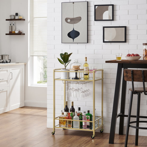 Small (less than 24") Bar Carts You'll Love | Wayfair