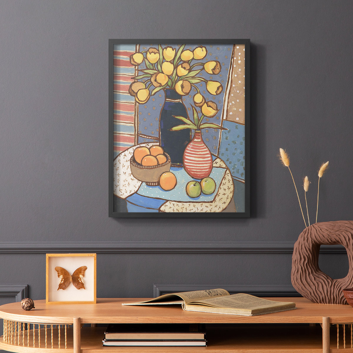 Winston Porter Table Still Life II Framed Print - Solid Wood - Wayfair ...