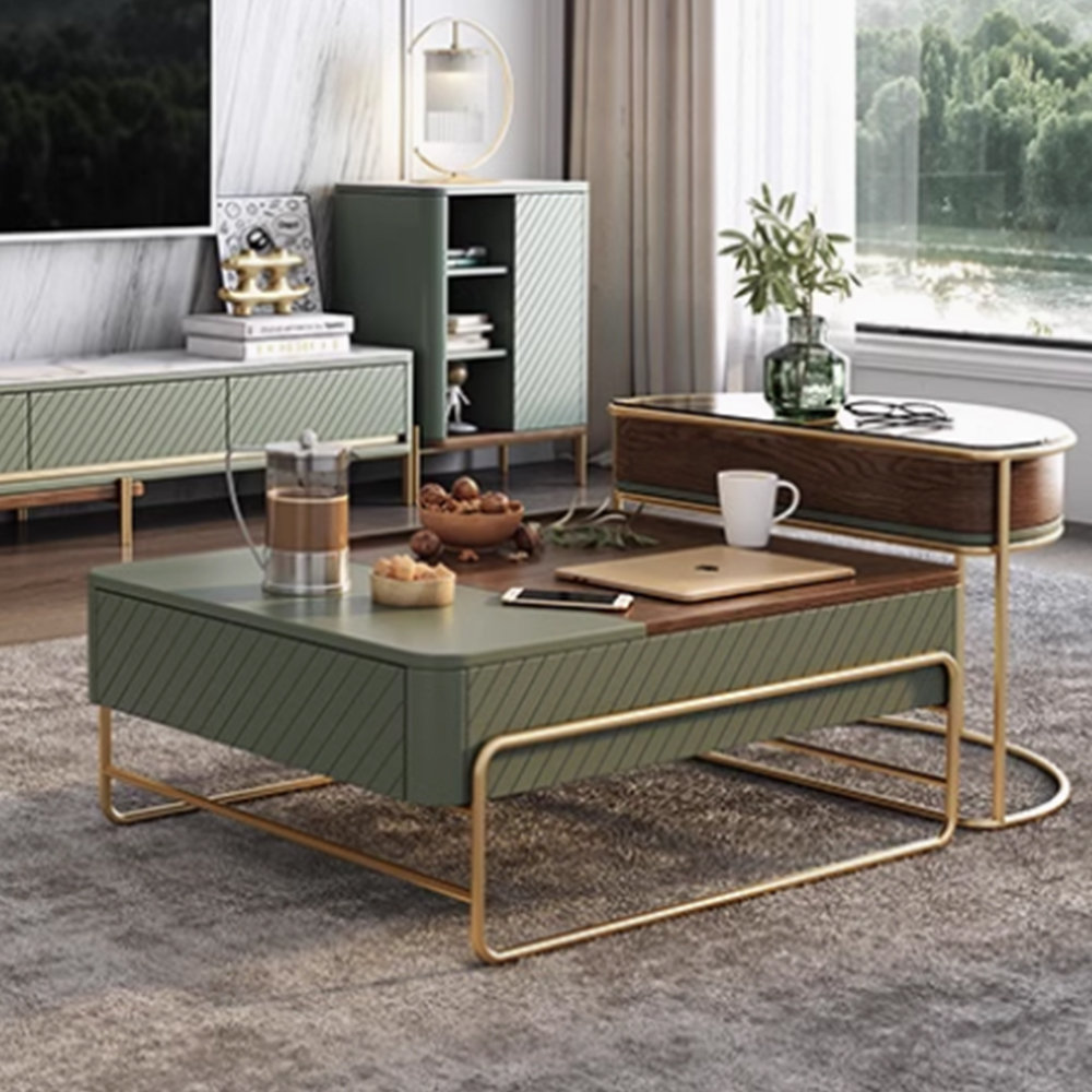 Wu's StylishVault Simple s design sense light luxury coffee table | Wayfair