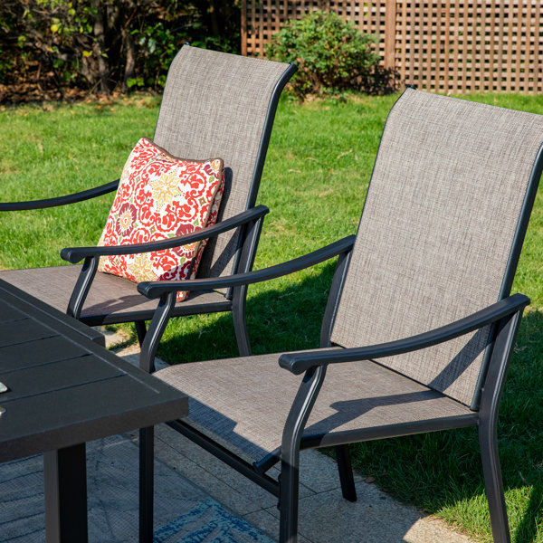 Wildon Home® Basima 8 - Person Square Outdoor Dining Set & Reviews ...