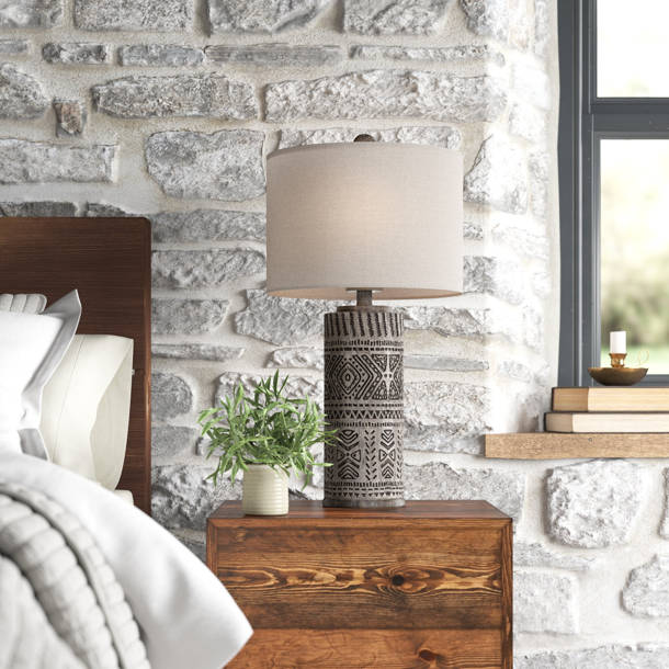 Union Rustic Monico Glass Table Lamp & Reviews | Wayfair