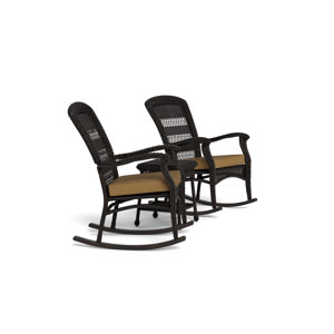 Tortuga Outdoor Portside Plantation 3 Piece Rocker Set & Reviews | Wayfair