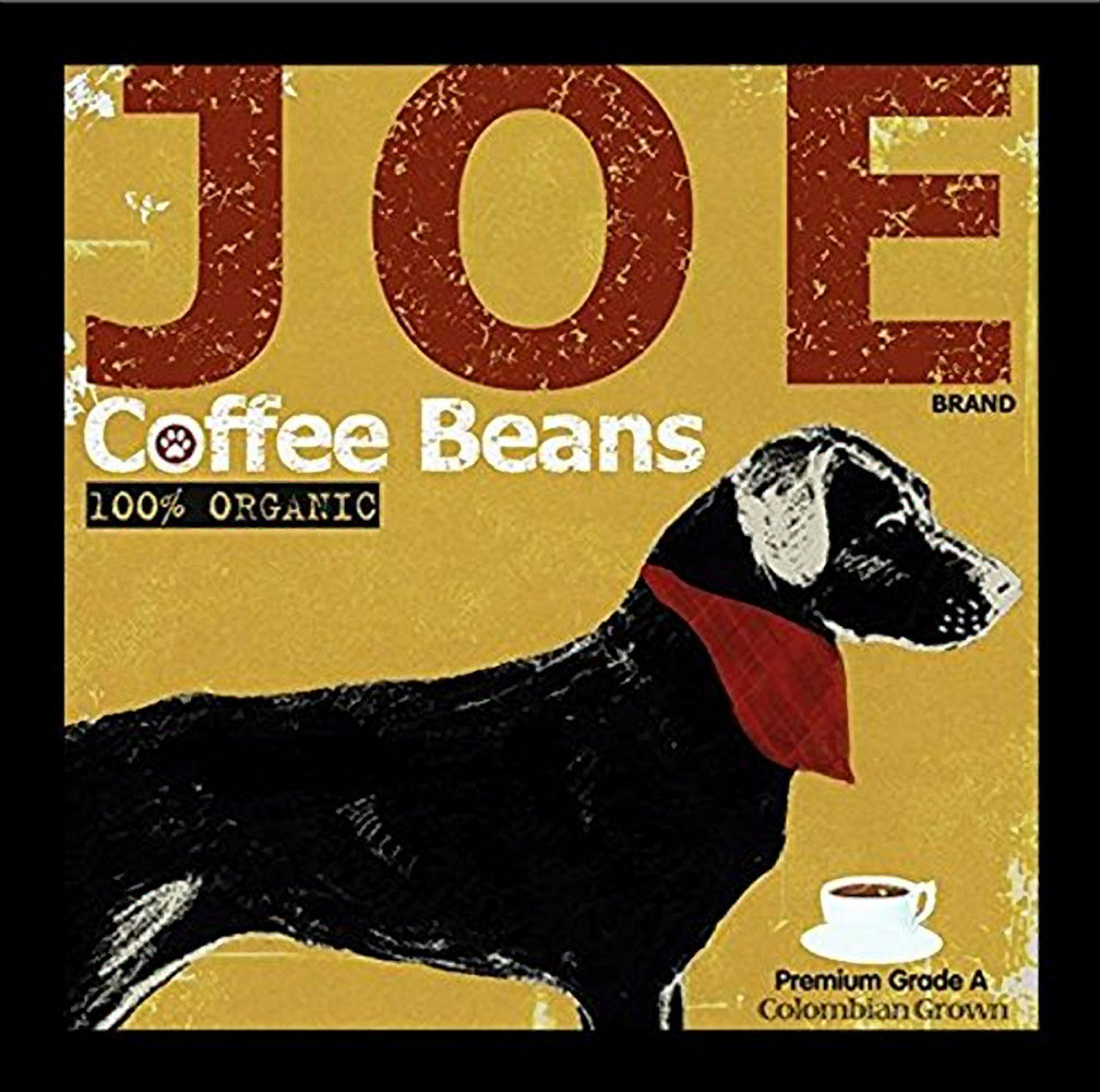 Winston Porter Lab Dog Coffee Beans by Marilu Windvand - Picture Frame ...