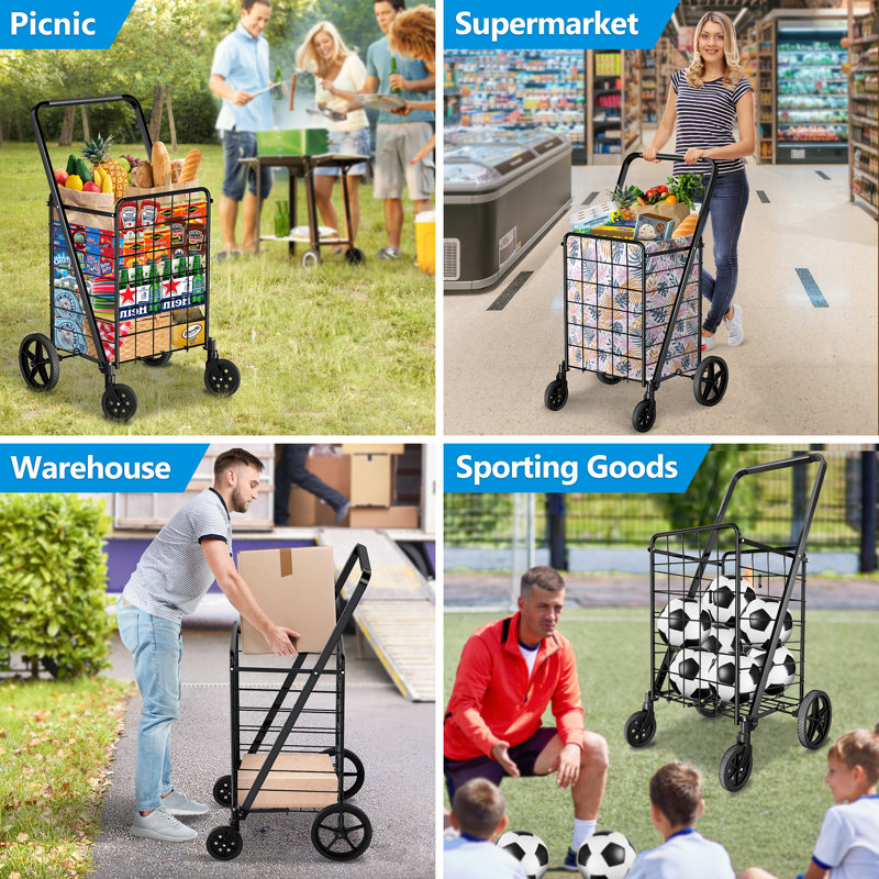 ARC 41.2 H x 19.6 W Cart & Reviews | Wayfair