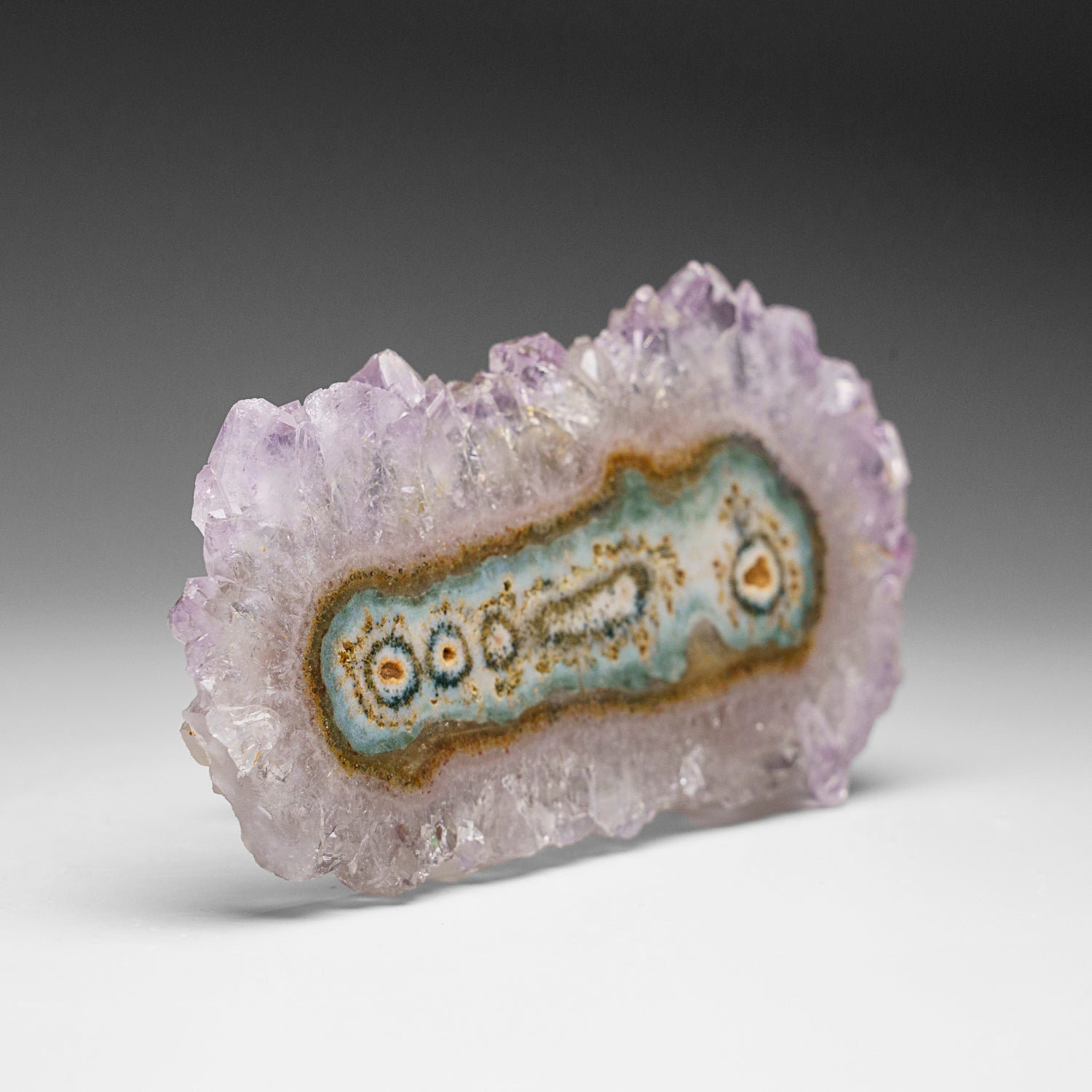 Astro Gallery of Gems Amethyst Stalactite Slice From Uruguay (86.4 ...