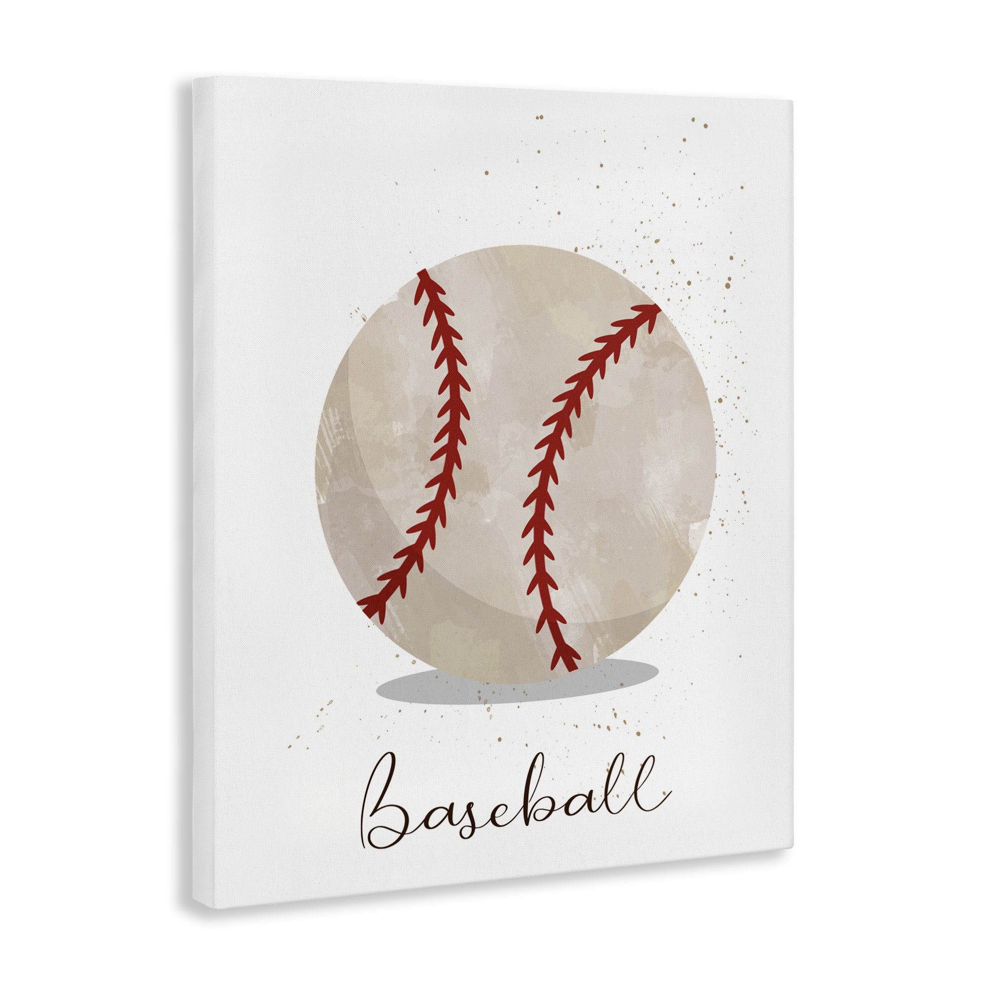 Dakota Fields Let's Play Ball Baseball Canvas, design by Christine ...