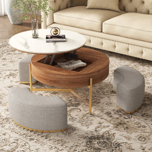 Faux Marble Coffee Tables You'll Love | Wayfair