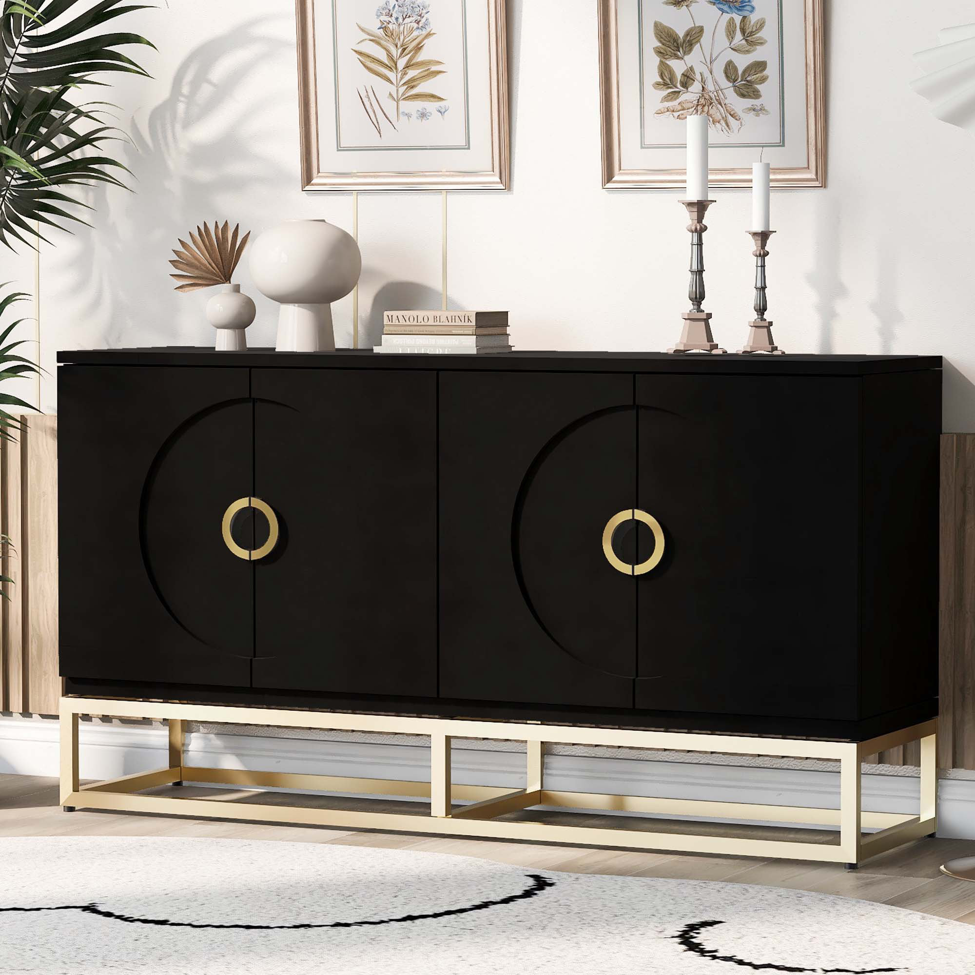 Bungalow Rose Khaison 60 Sideboard | Wayfair