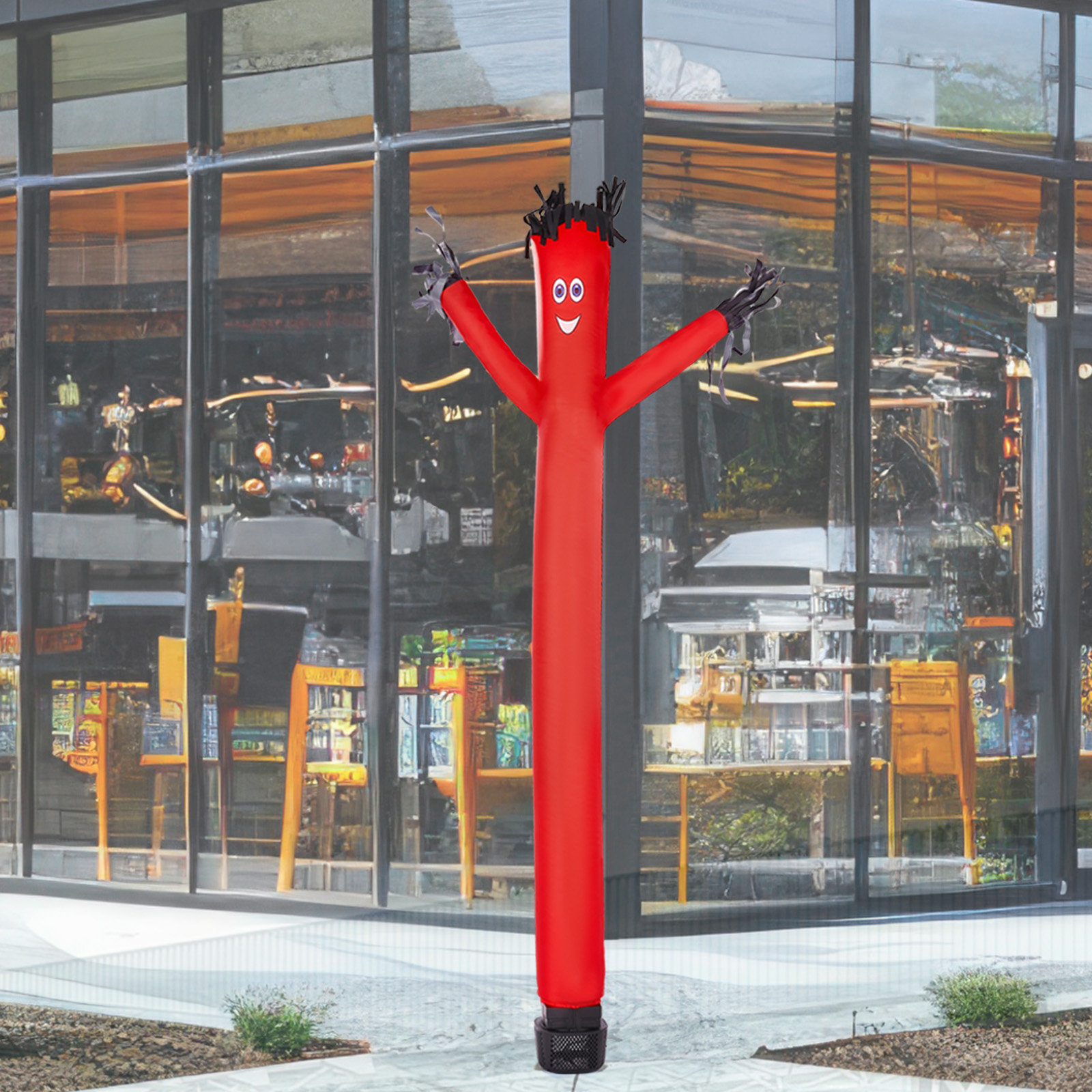 The Holiday Aisle® 6 ft Air Dancers Wacky Waving Inflatable Tube Man ...