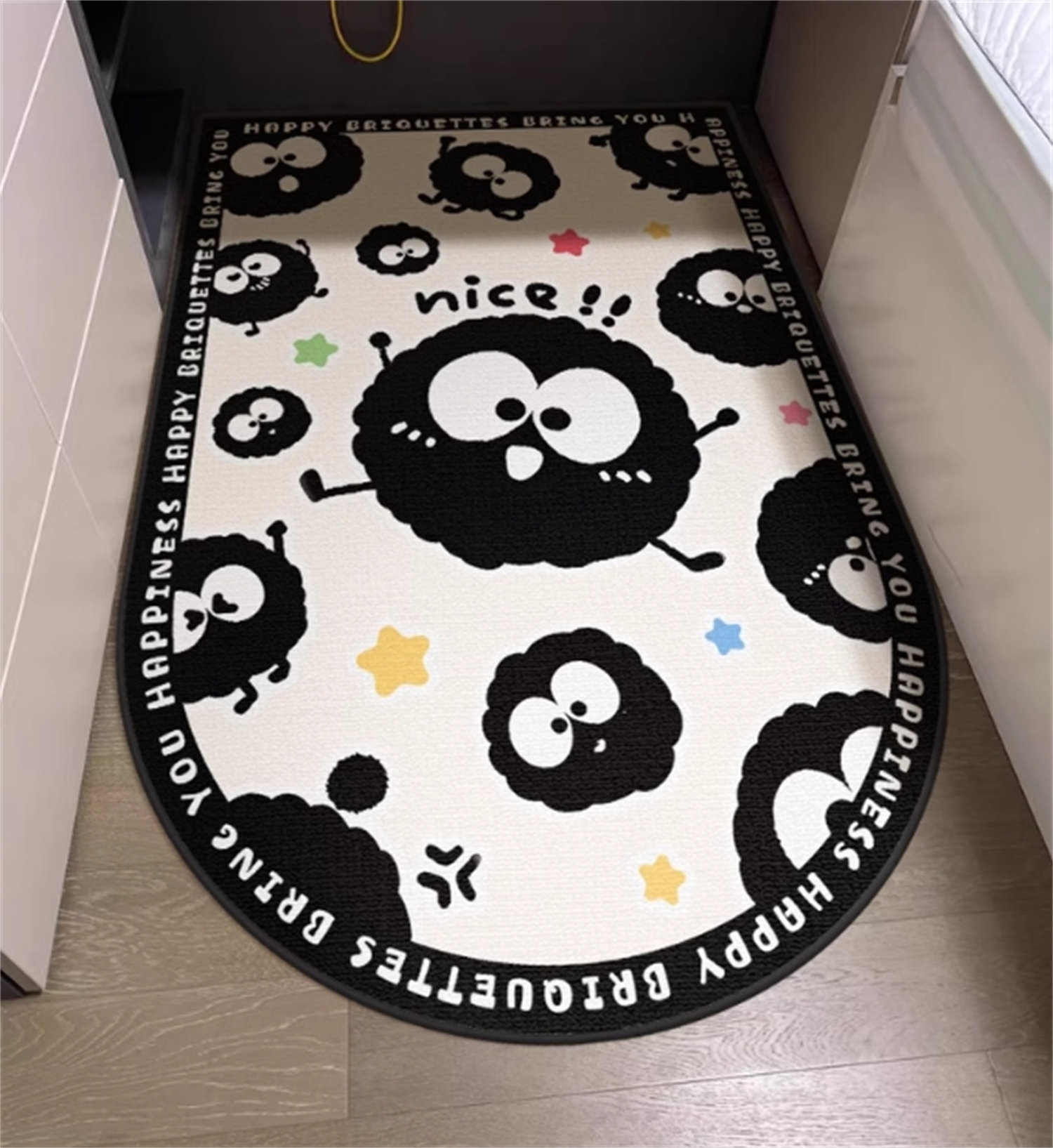 JINXI Study Room Carpet - Desk Chair Mat, High-End Bedroom Wood Floor ...